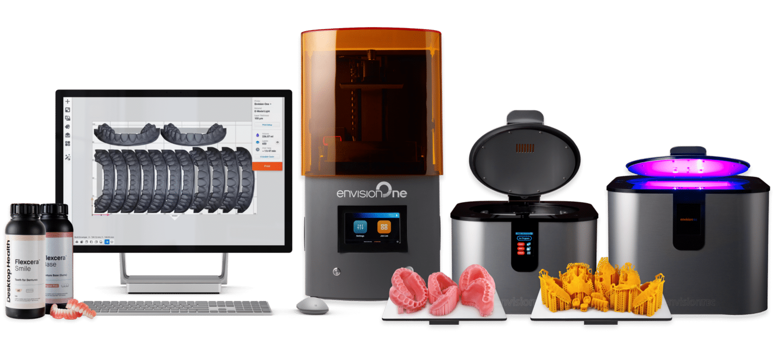 Envision One Desktop 3D Printer for Dental
